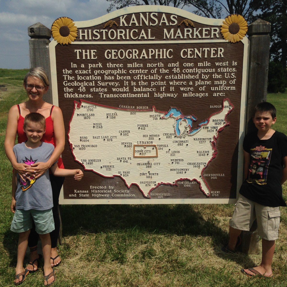 Lebanon, Kansas: Geographic Center of the United States – The Arnold ...